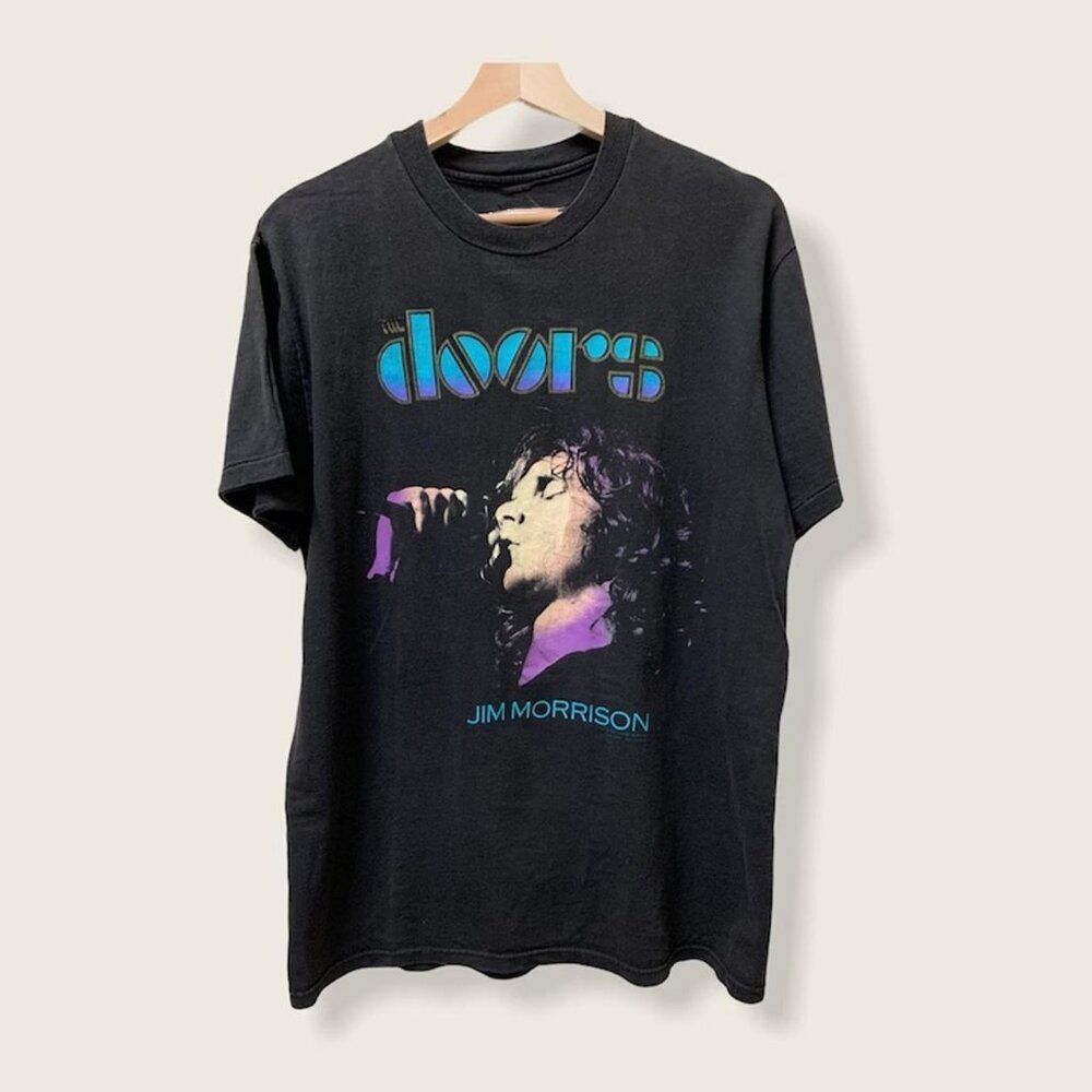 1990 The Doors Jim Morrison Dance On Fire Graphic T-S… - Gem